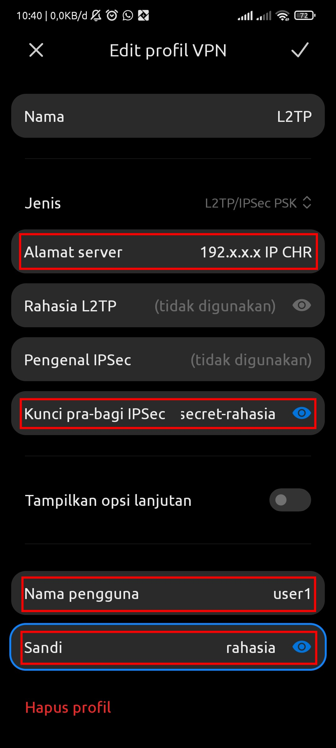Membuat VPN server menggunakan MikroTik CHR – Blog Warscloud
