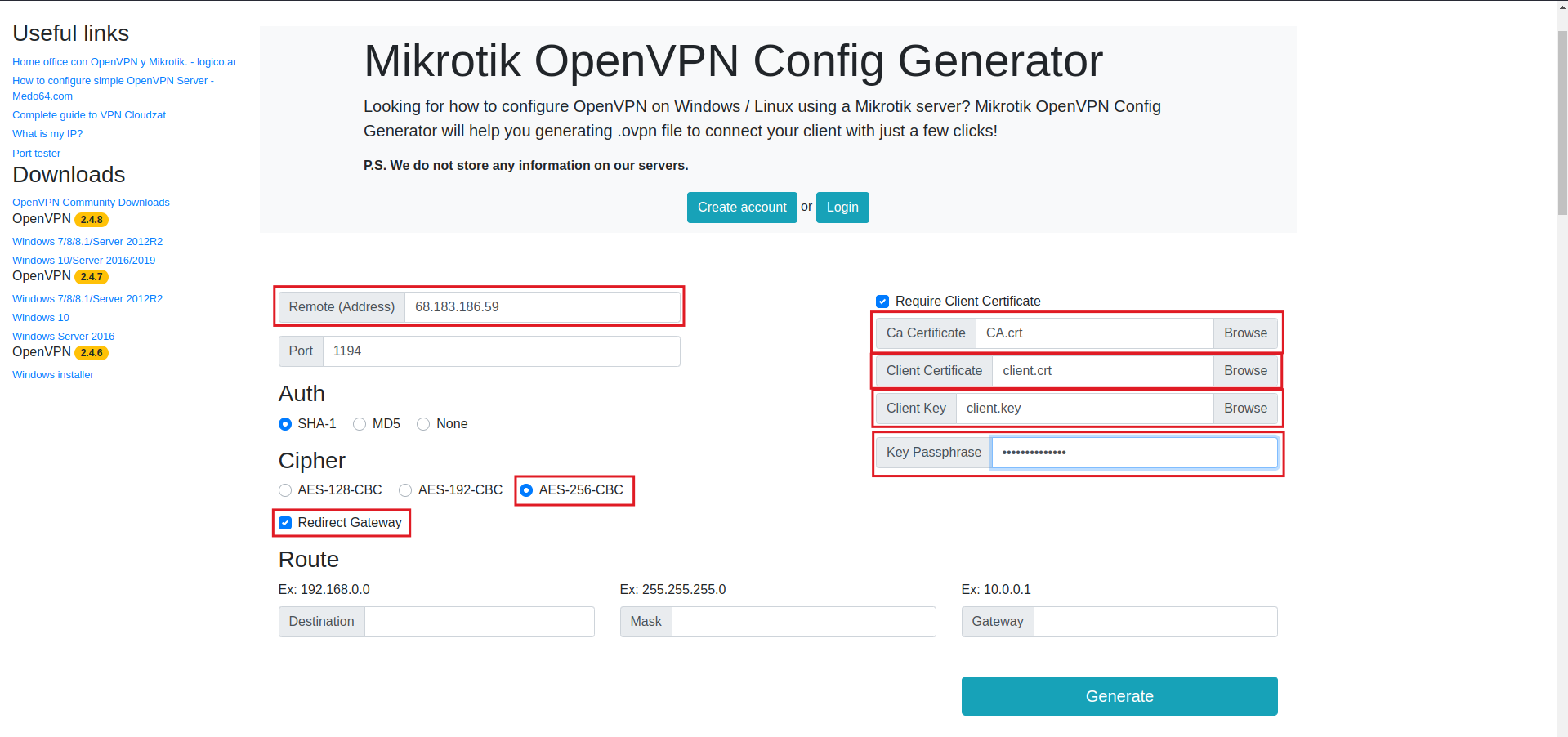 Konfigurasi OpenVPN Server dan OpenVPN Client – Blog Warscloud