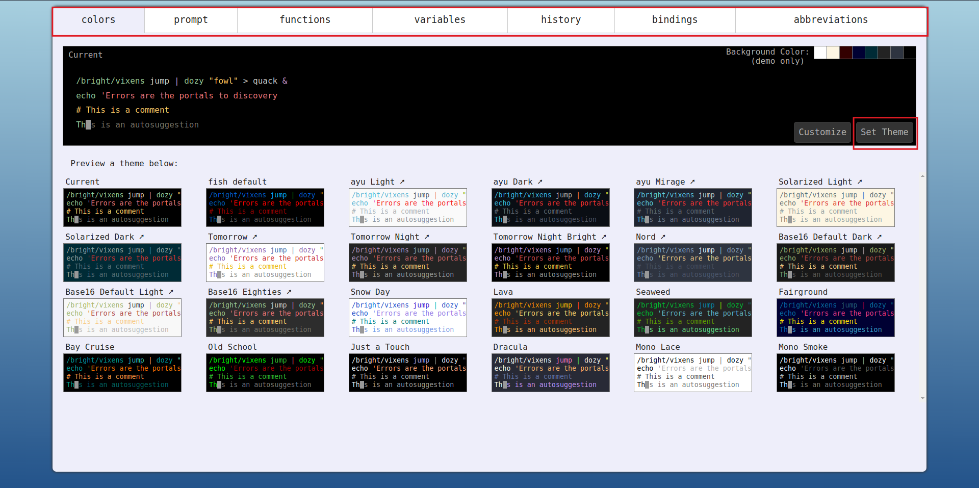 Kostumisasi Fish Shell – Blog Warscloud