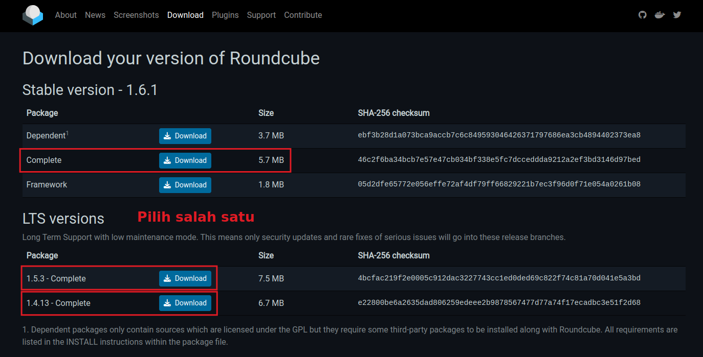 Install Mail Client Roundcube – Blog Warscloud