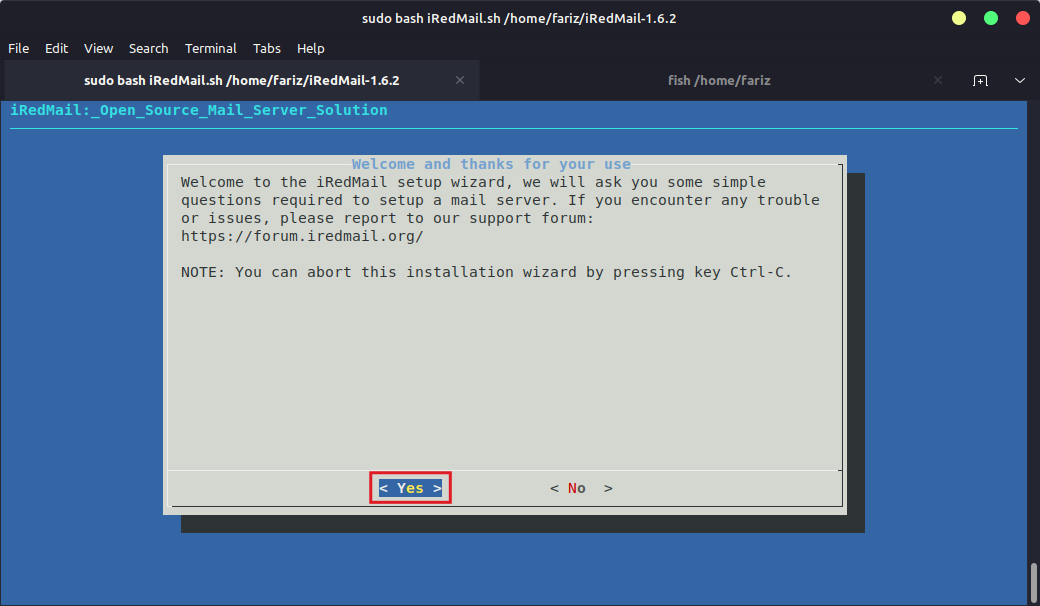 Instalasi Mail Server menggunakan iRedMail – Blog Warscloud