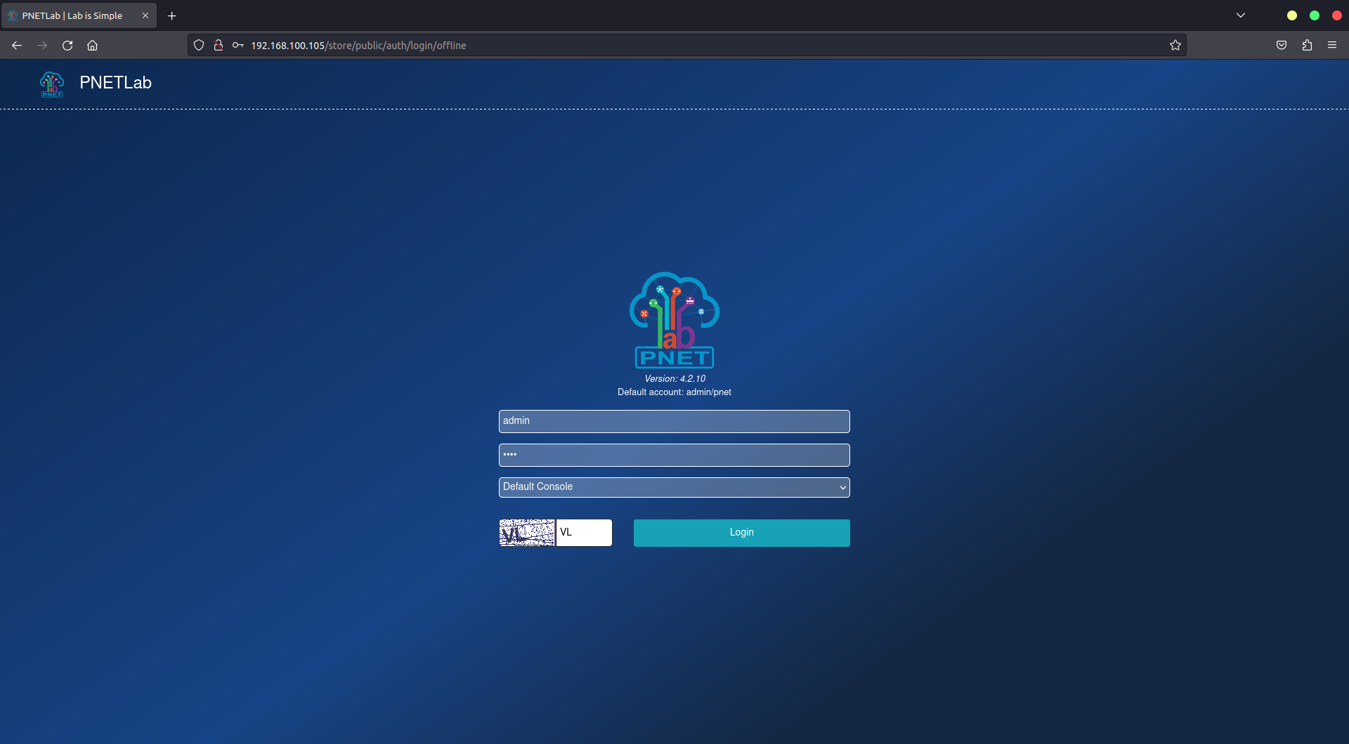 Instalasi dan Konfigurasi PNETLab – Blog Warscloud