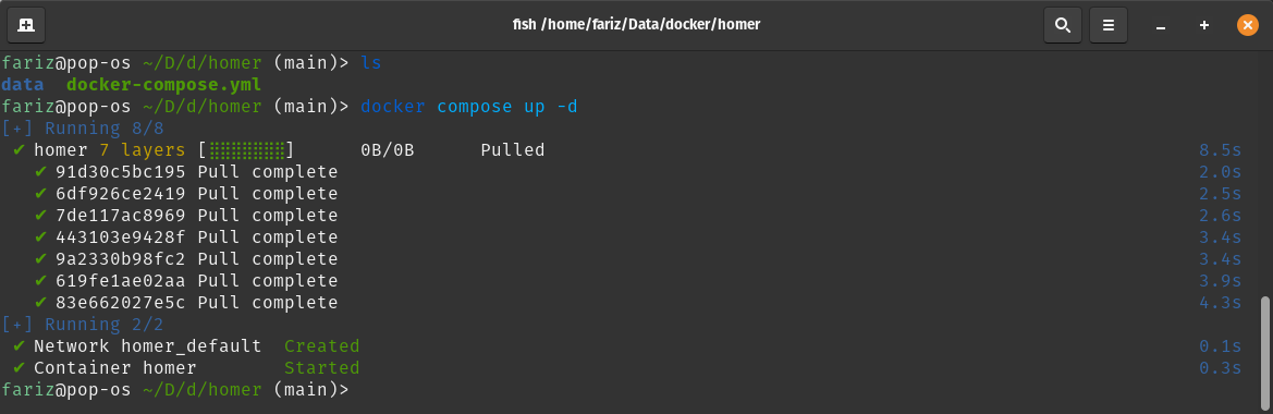 Menjalankan docker compose – Blog Warscloud