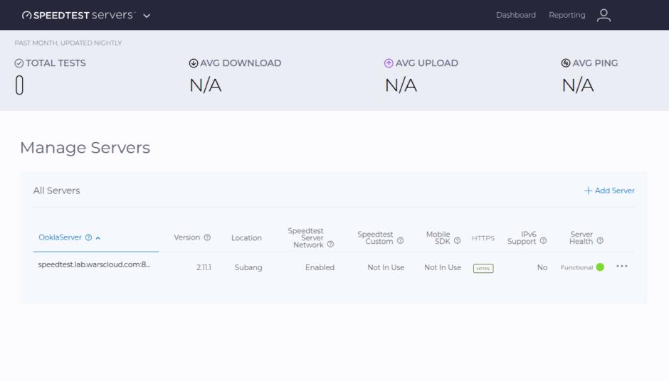 Membuat Speedtest Server Ookla – Blog Warscloud